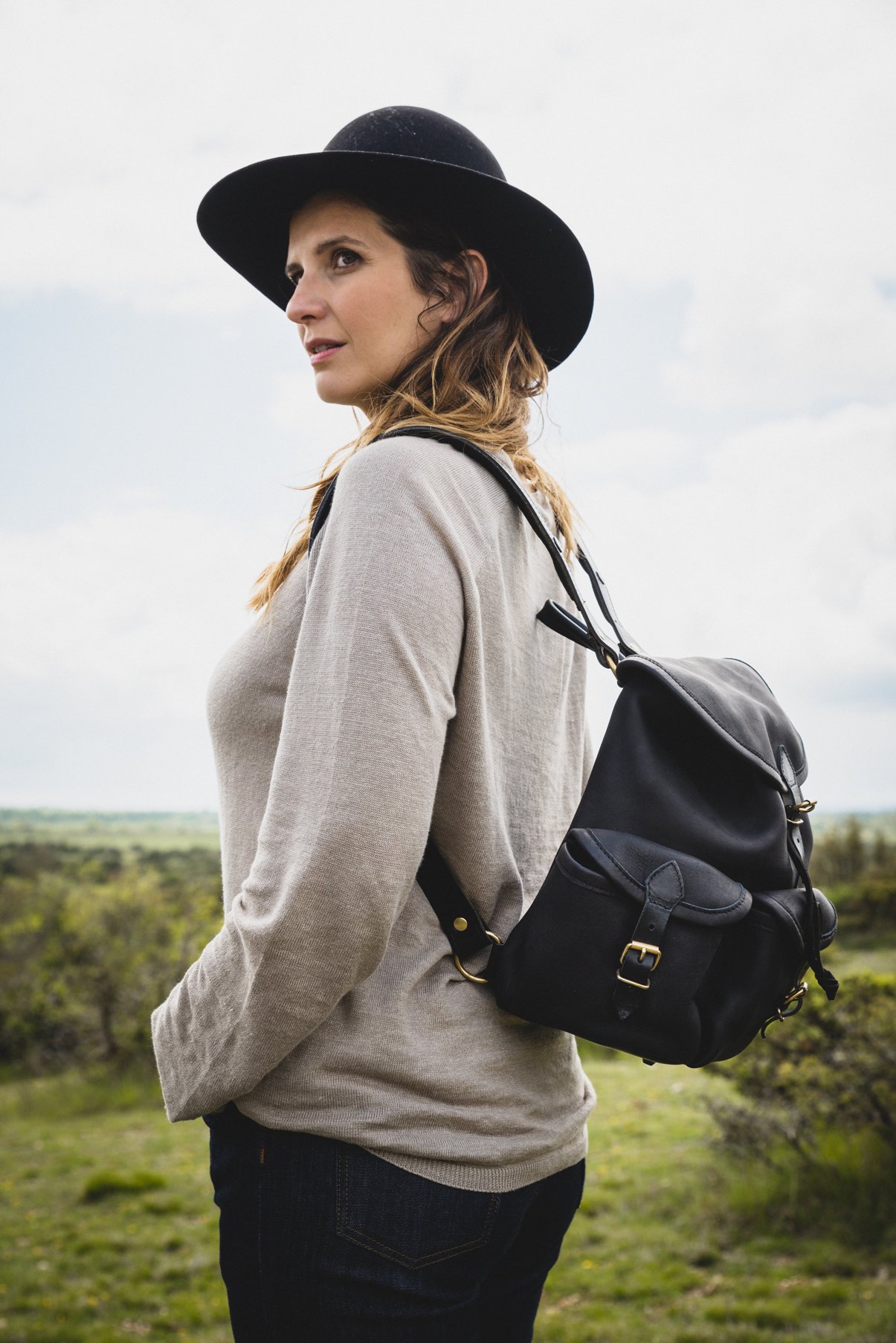 Sac rando n°1 : Sac à dos randonnée et ville en cuir vachette