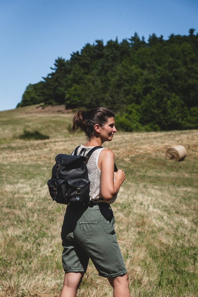 Sac rando n°1 : Sac à Dos randonnée ou ville en cuir vachette