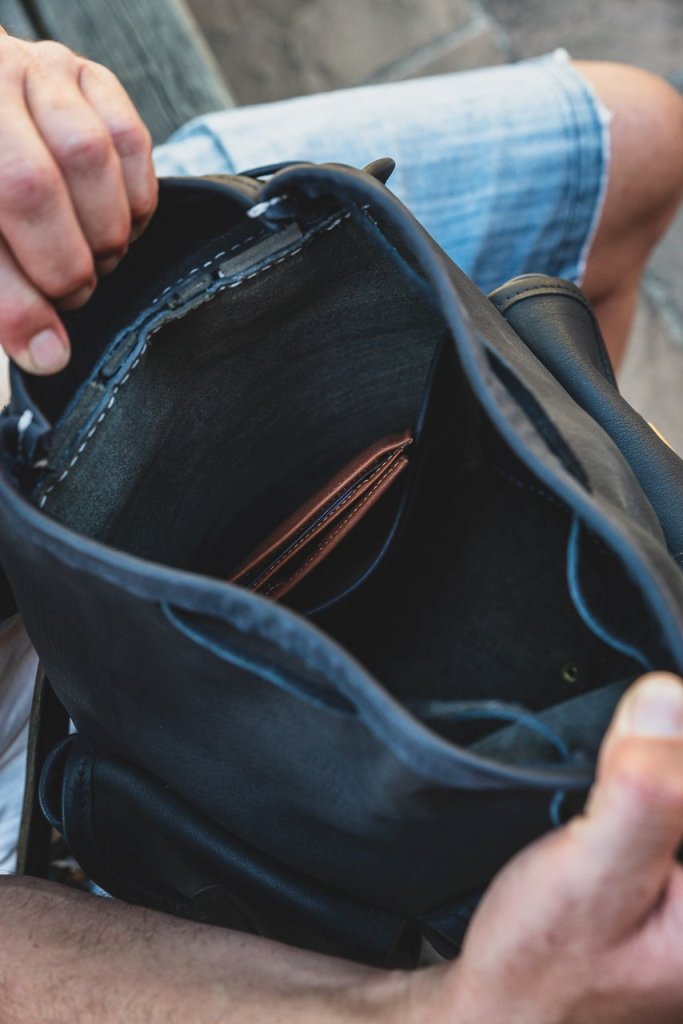 Sac rando n°1 : Sac à dos randonnée et ville en cuir vachette