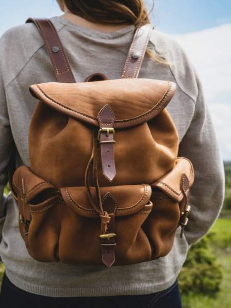 Sac rando n°1 : Sac à Dos randonnée ou ville en cuir vachette